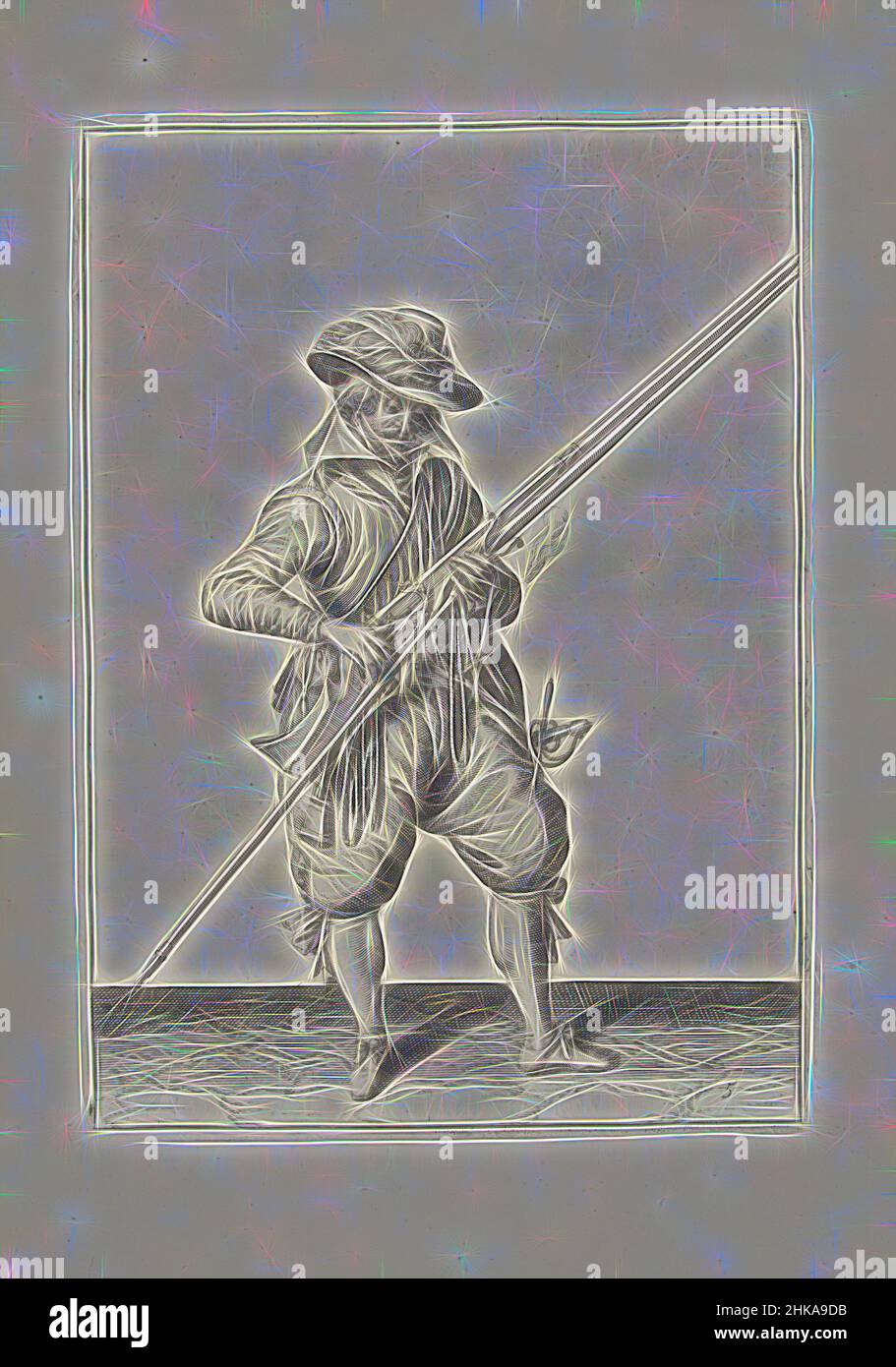 Inspired by Soldier holding his musket with his left hand by his right ...