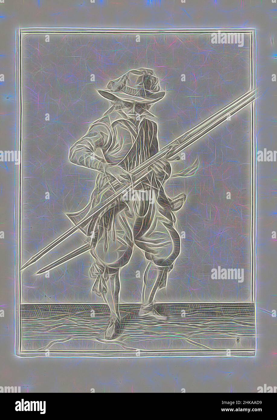 Inspired by Soldier pressing his fuse on the cock of his musket (no. 8 ...