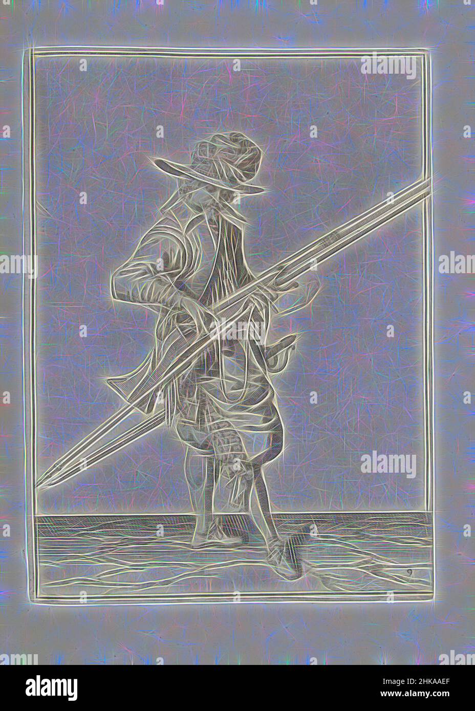 Inspired by Soldier giving the fuse on the cock of his musket its ...