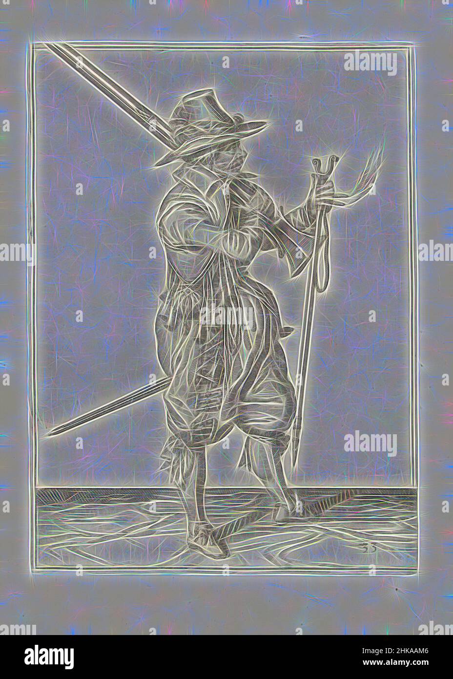 Inspired by Soldier laying his musket on his shoulder with his right ...