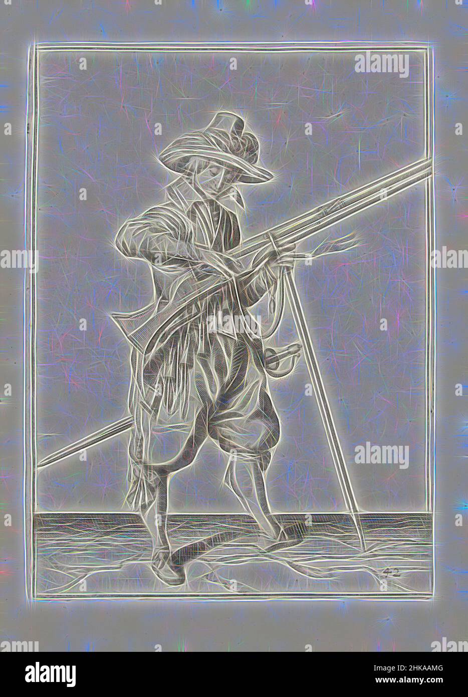 Inspired by Soldier on guard giving the fuse on the cock of his musket ...