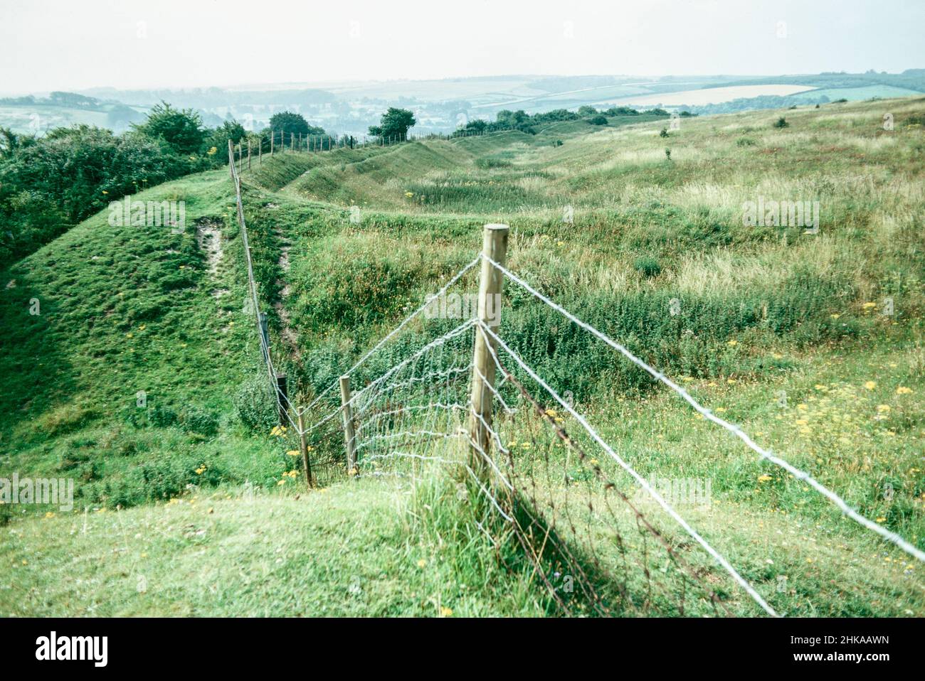 Hod Hill - Iron Age then Roman fort in the Blackmore Vale, Dorset ...