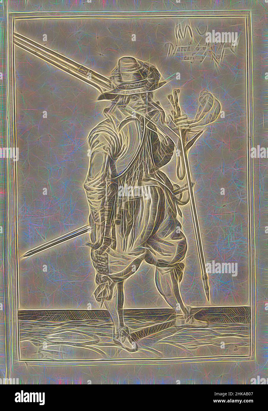 Inspired by Soldier carrying his musket on his left shoulder and ...
