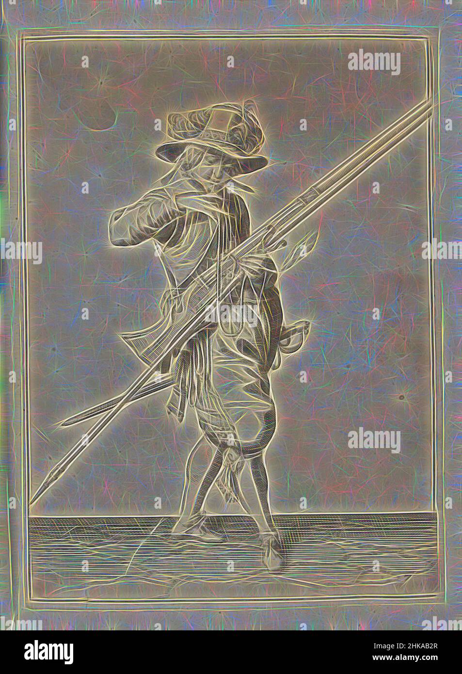 Inspired by Soldier with a musket bringing his fuse to his mouth to ...