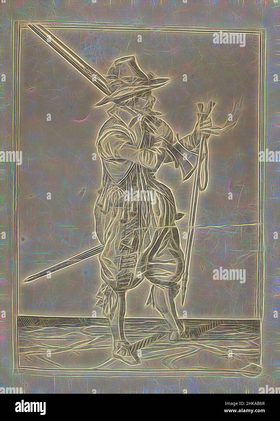 Inspired by Soldier laying his musket on his shoulder with his right ...