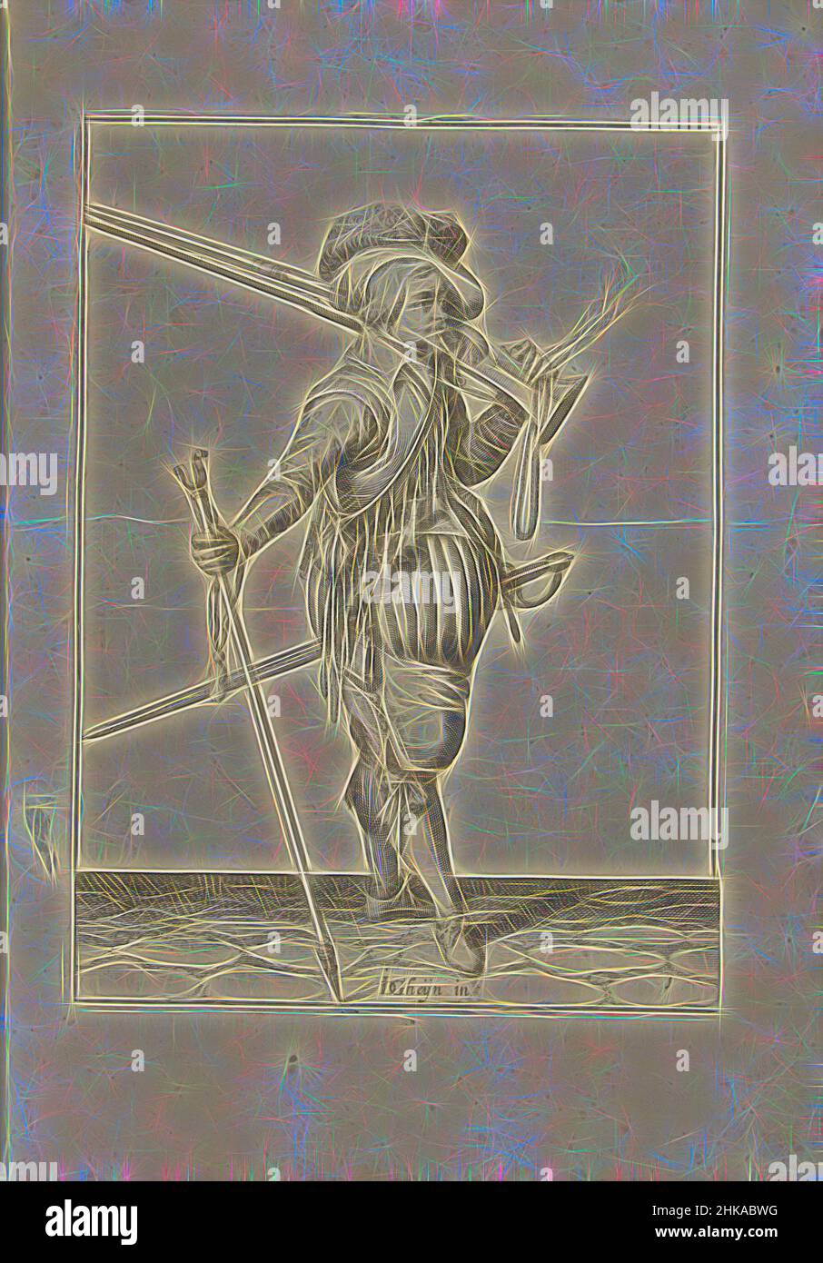 Inspired by Soldier carrying his musket on his left shoulder and ...