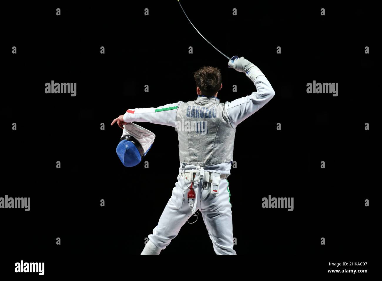 JULY 26th, 2021 - CHIBA, JAPAN: Daniele Garozzo of Italy reacts to ...