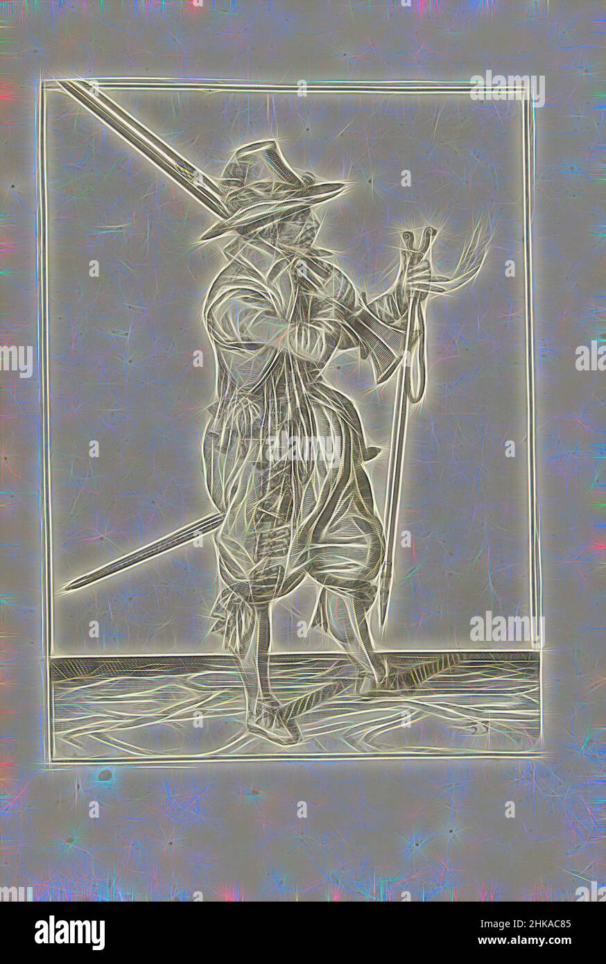 Inspired by Soldier laying his musket on his shoulder with his right ...