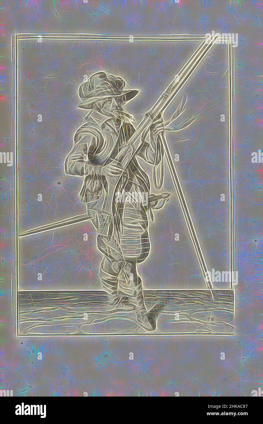 Inspired by Soldier on guard holding his musket with his right hand ...