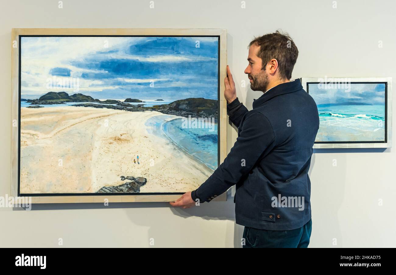 The Scottish Gallery, Edinburgh, Scotland, UK, 03 February 2022, New ...