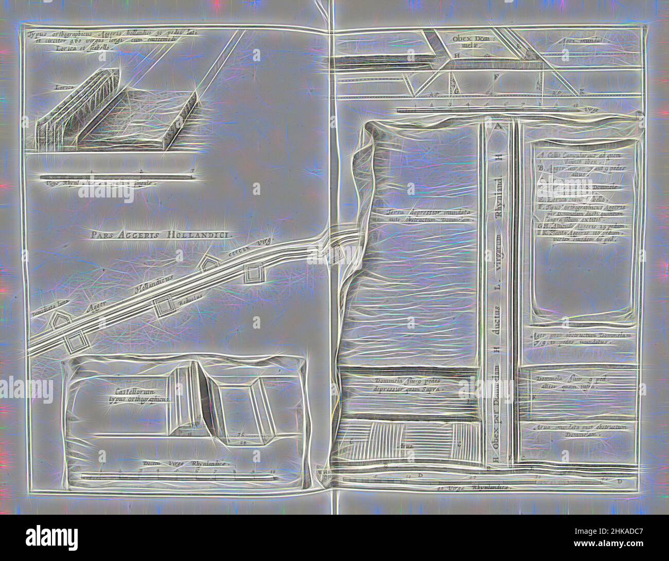 Inspired by Cross-sections of various Dutch entrenchments and dikes ...