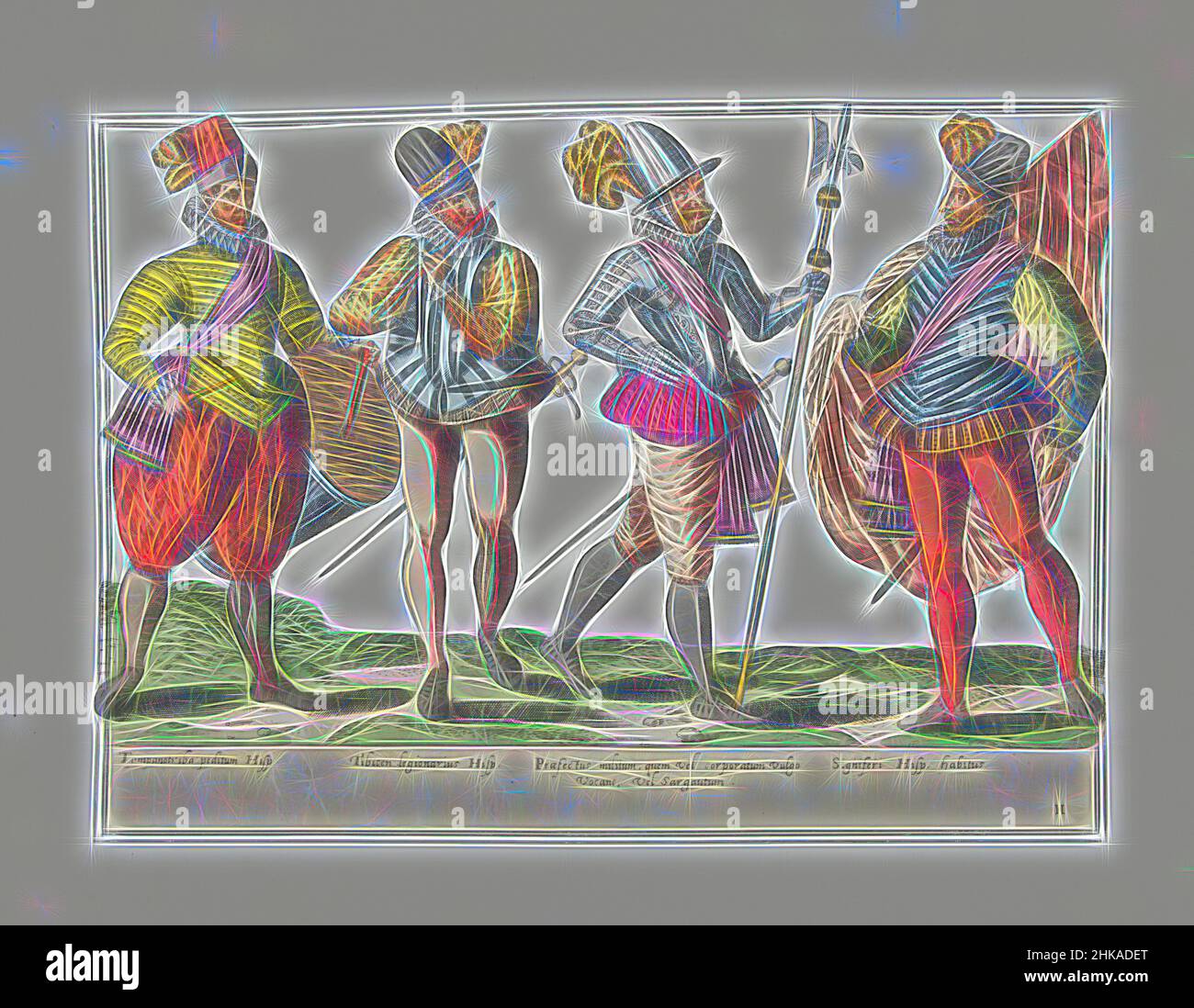 Inspired by Four Spanish soldiers in uniform, ca. 1580, Costumes ...