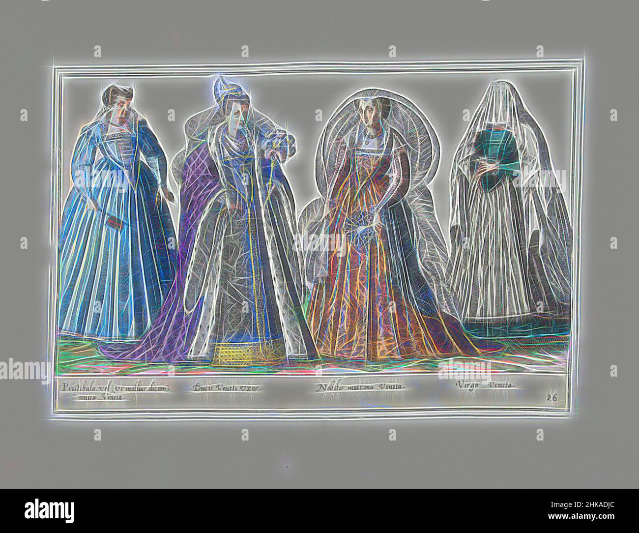 Inspired by Four women dressed according to Venetian fashion, ca. 1580 ...