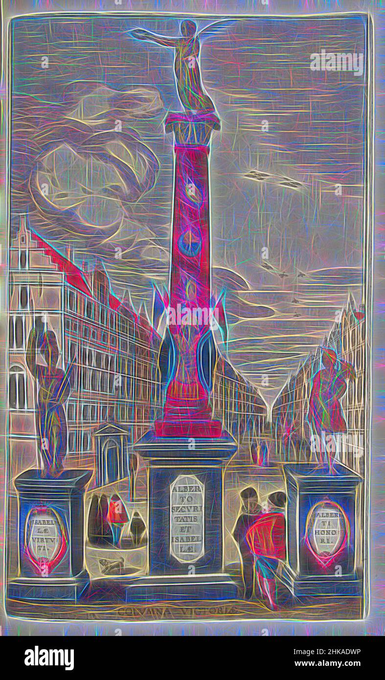 Inspired by Column of Victory, 1599, Columna Victoriae, Column crowned ...