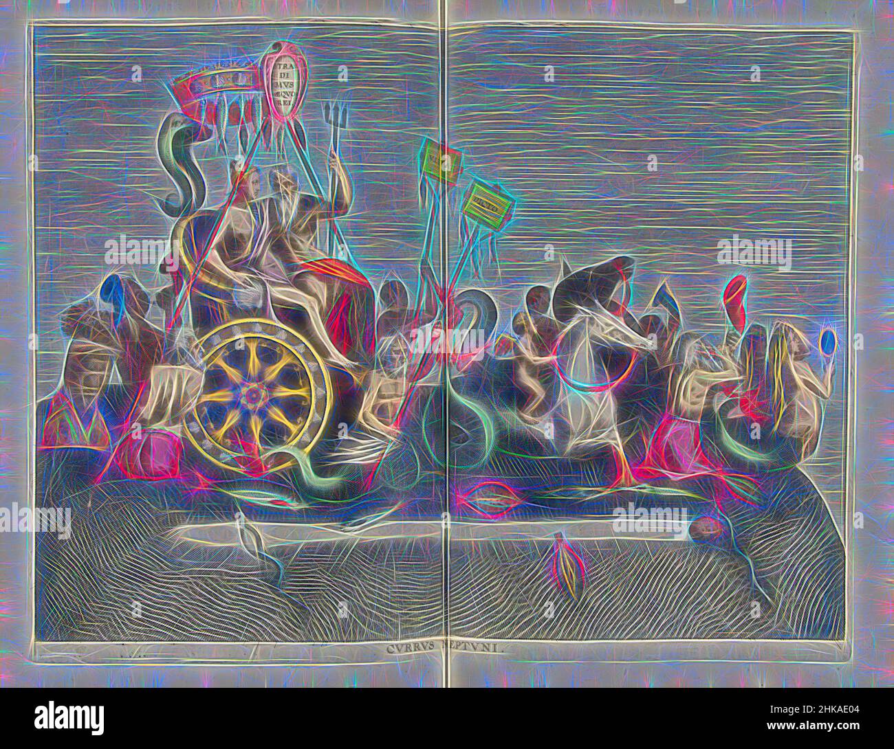 Inspired by Triumphal chariot of Neptune, 1599, Currus Neptuni ...