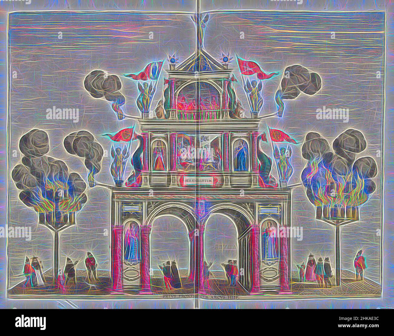 Inspired by The Spanish gate of honor (front), 1599, Prius ...