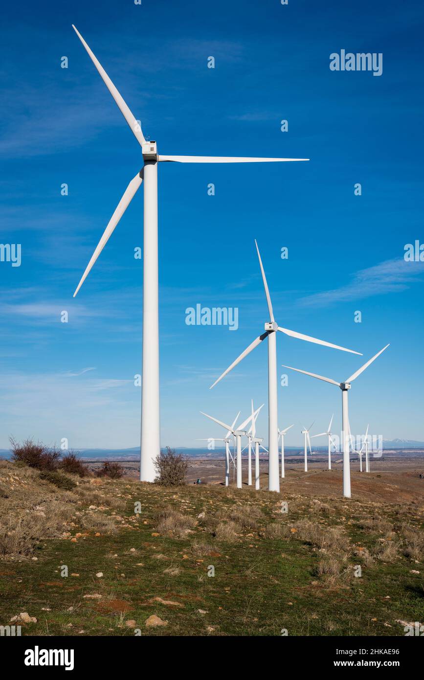 Wind Energy in Spain Stock Photo - Alamy