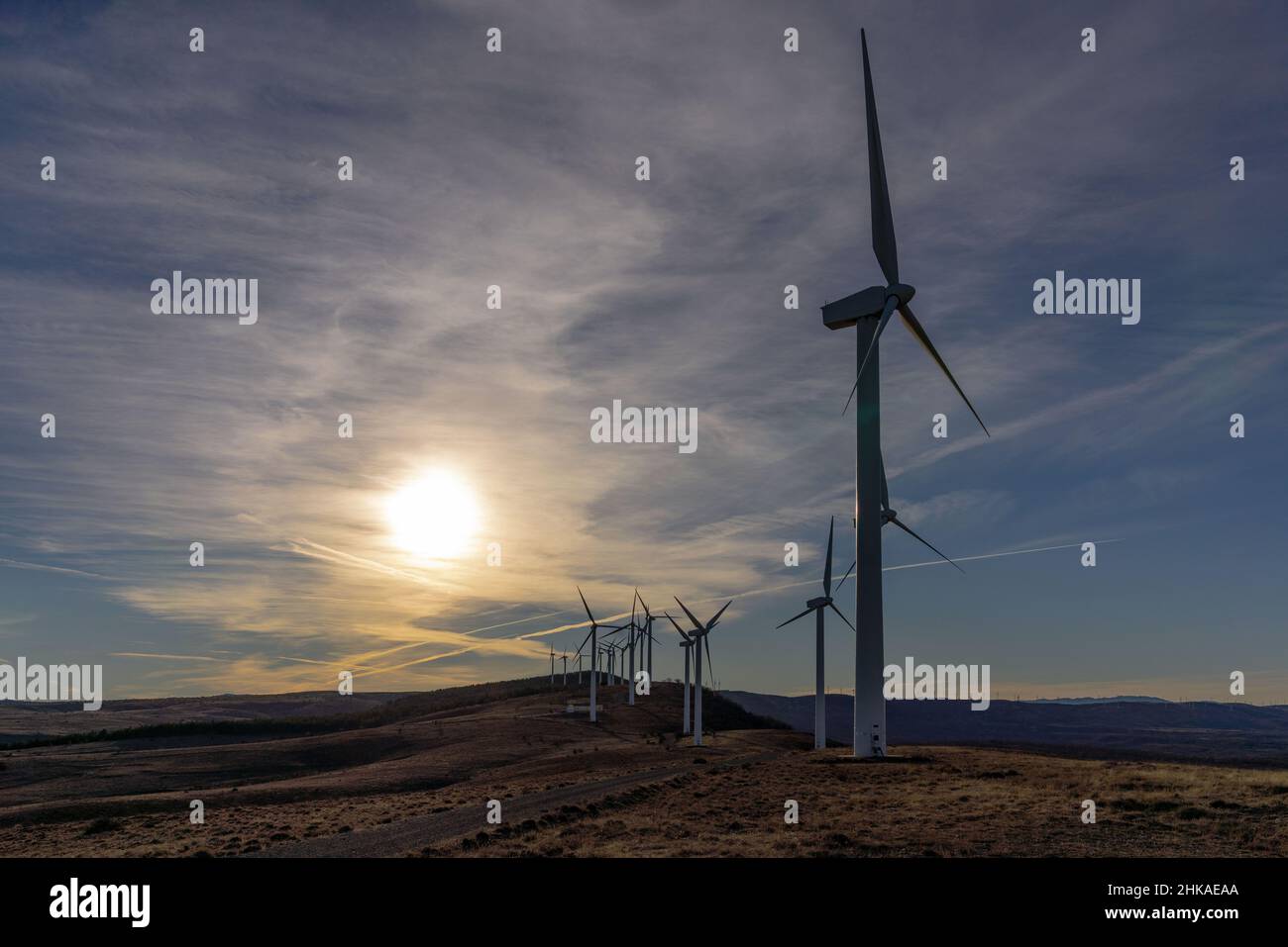 Wind Energy in Spain Stock Photo - Alamy