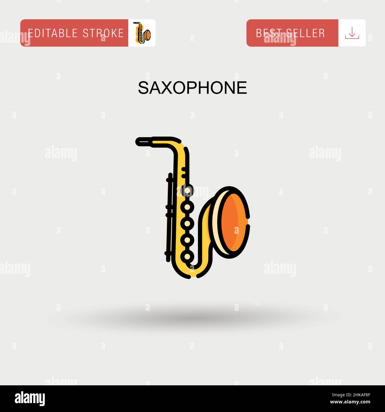 Saxophone Player Silhouette Stock Vector Images - Alamy