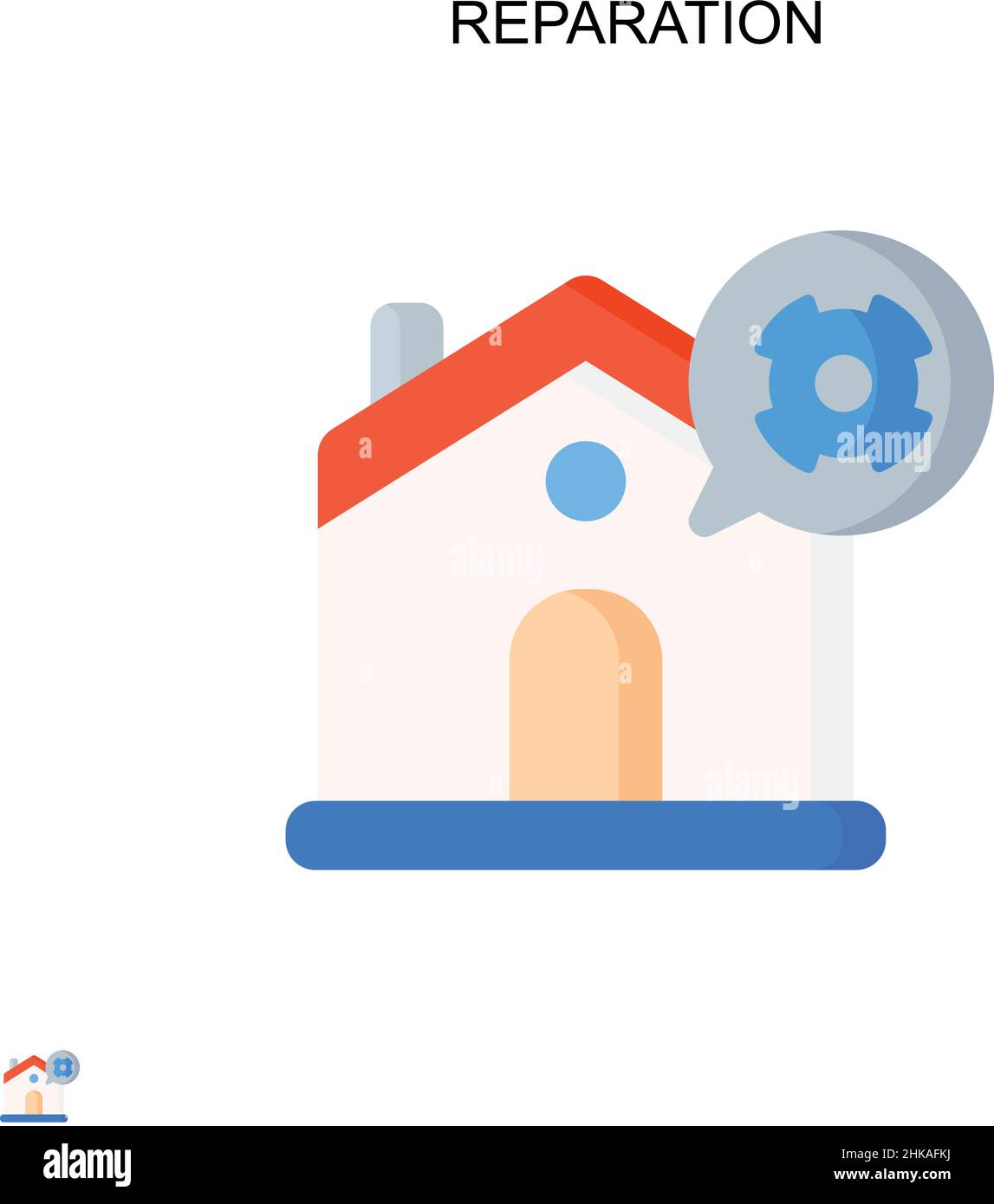 Reparation restoration Stock Vector Images - Alamy