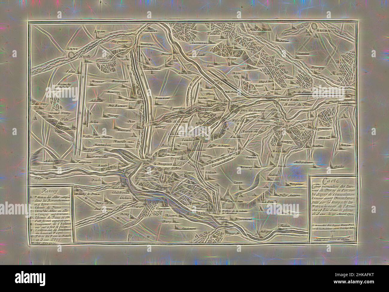 Map of douai hi-res stock photography and images - Alamy