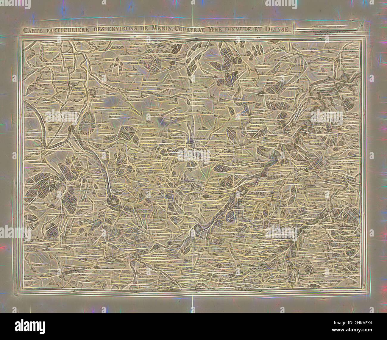 Map of flanders hi-res stock photography and images - Alamy