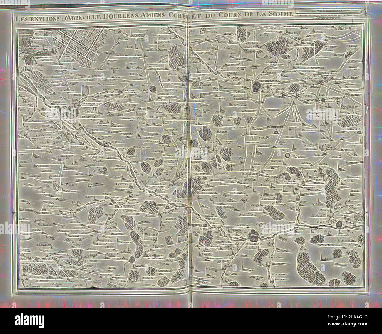 Somme map hi-res stock photography and images - Alamy