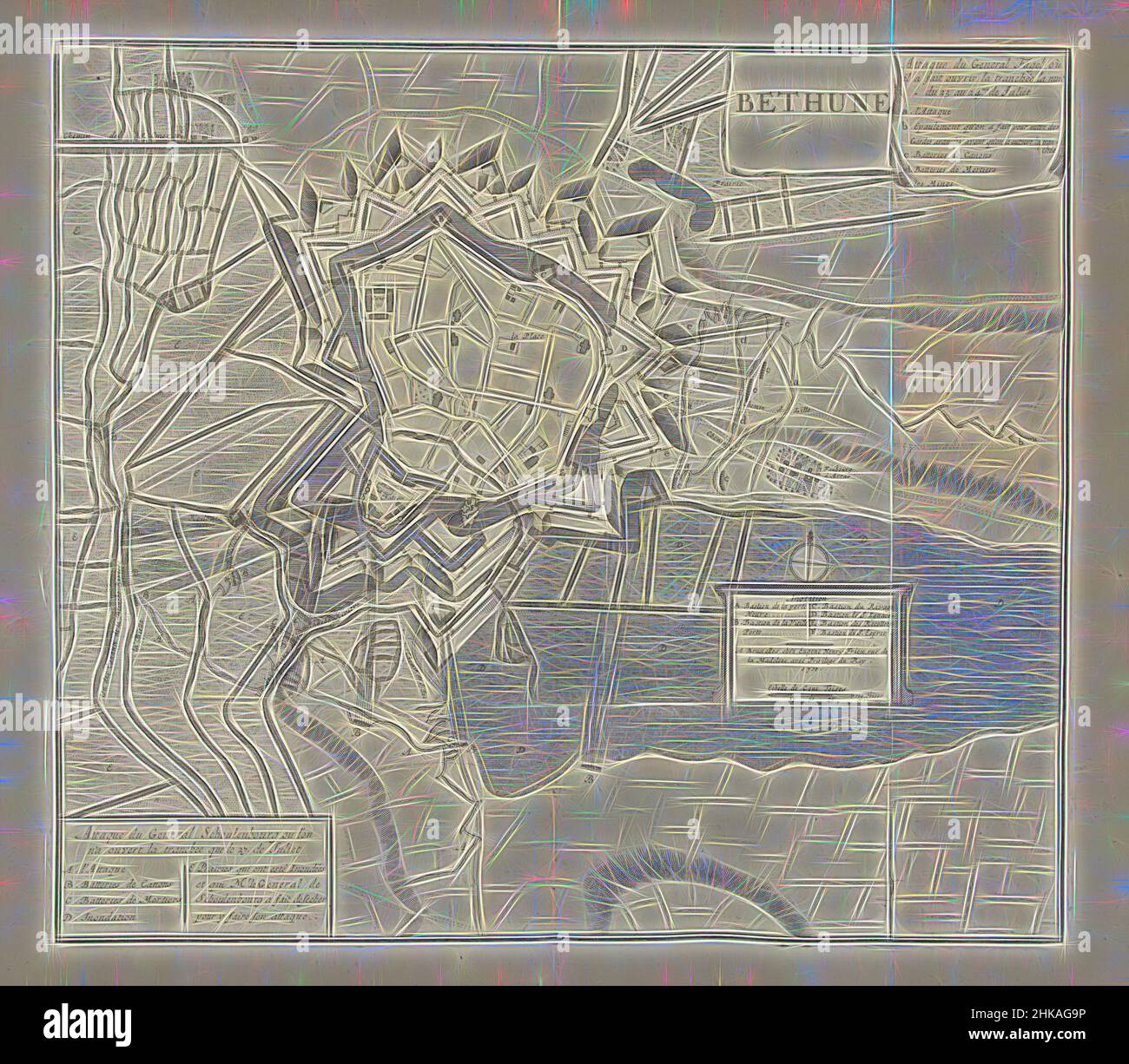 Map of bethune hi-res stock photography and images - Alamy