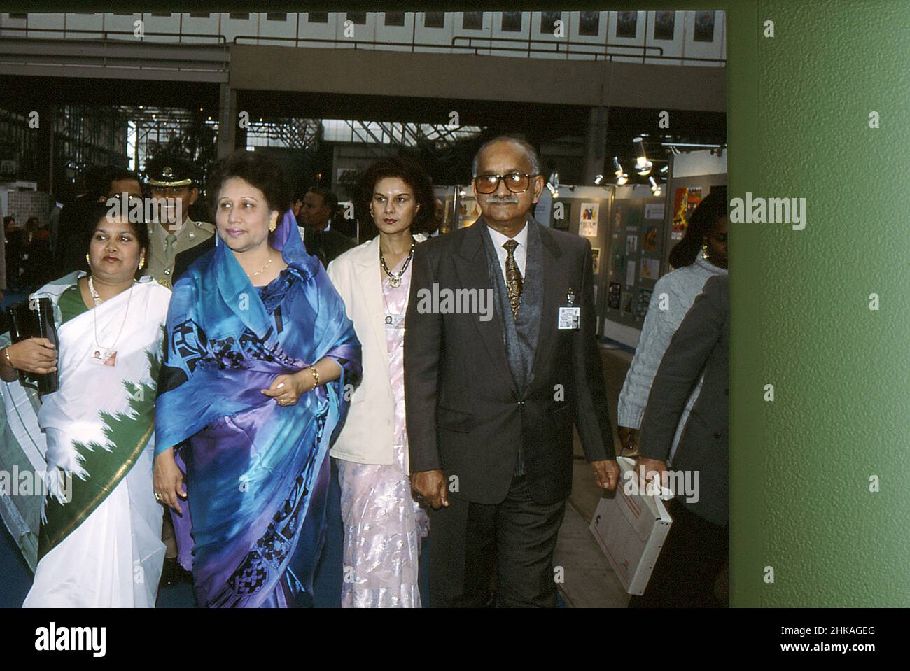 Copenhagen/Denmark./11 March 1995/.Ms.Khaleda Zia Prime minister of ...