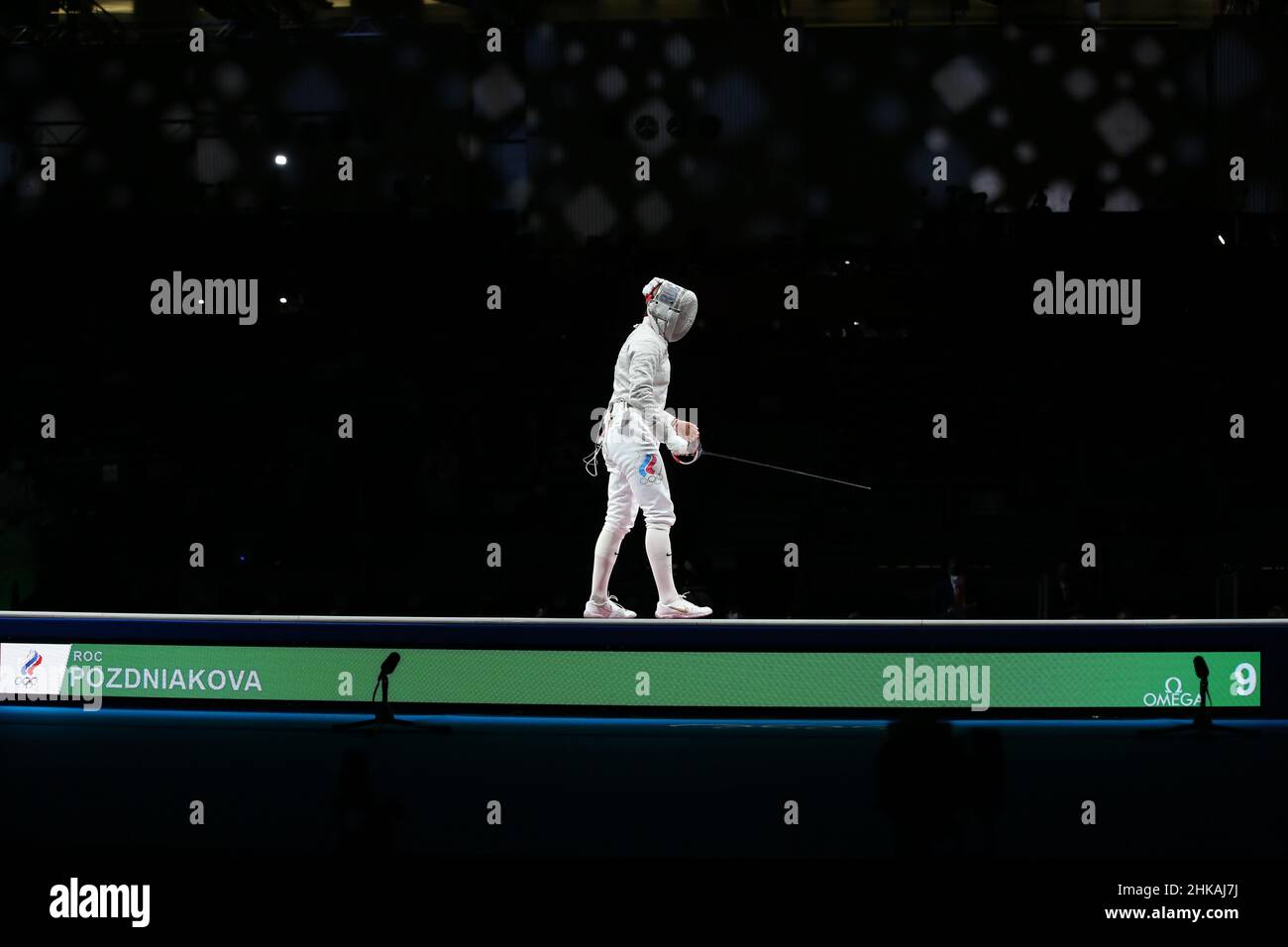 JULY 26th, 2021 - CHIBA, JAPAN: Sofia Pozdniakova of the ROC in action ...