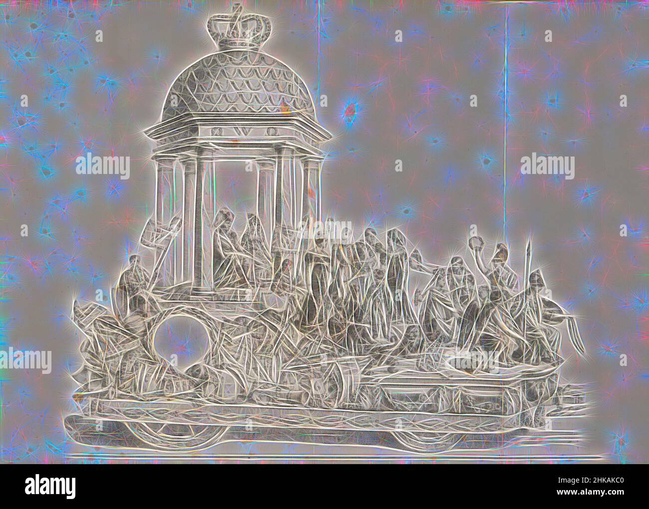 Inspired by Fifth float in the procession for Saint Rombout, 1825, The ...