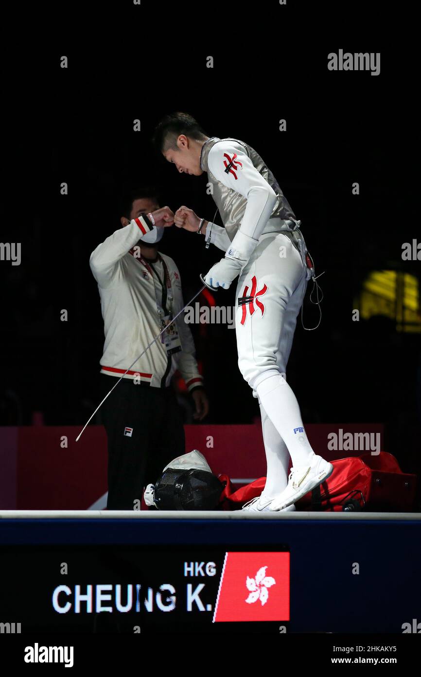 JULY 26th, 2021 - CHIBA, JAPAN: Cheung Ka Long of Hong Kong in action ...