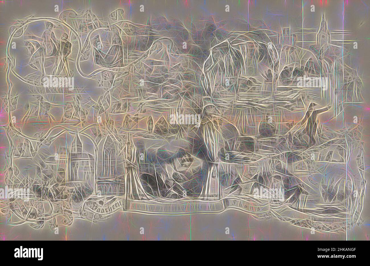 Inspired by Cartoon in Leiden Students' Almanac, 1856, Dream images ...