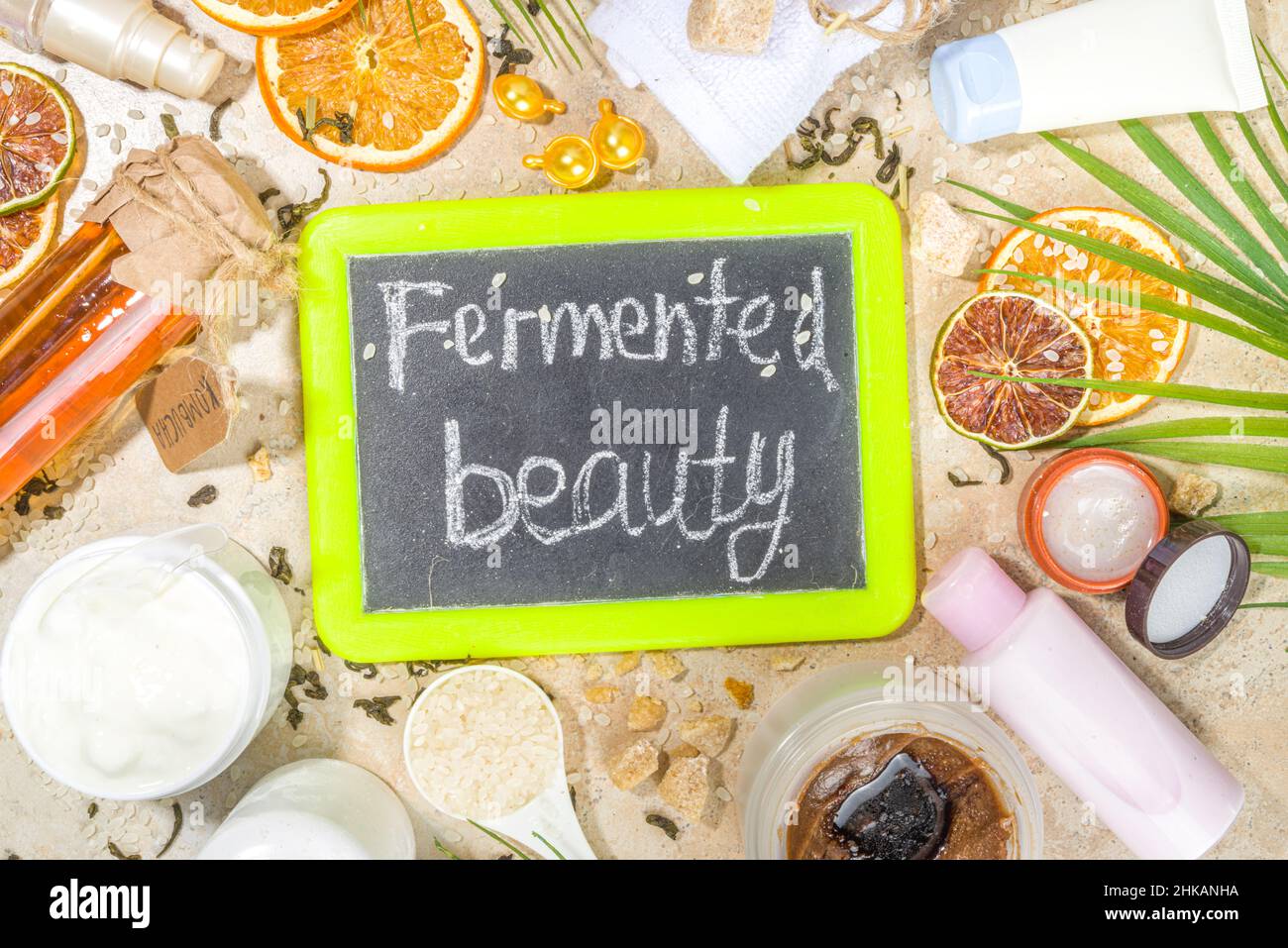Fermented beauty skin and hair care cosmetic, with powerful nature ...