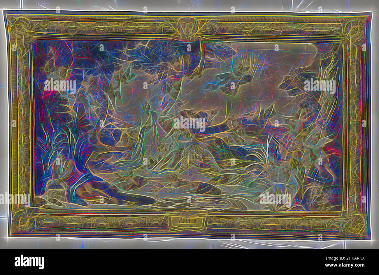 Inspired by Roland sleeping, Fragments d'Opéra, Tapestry with Armida ...