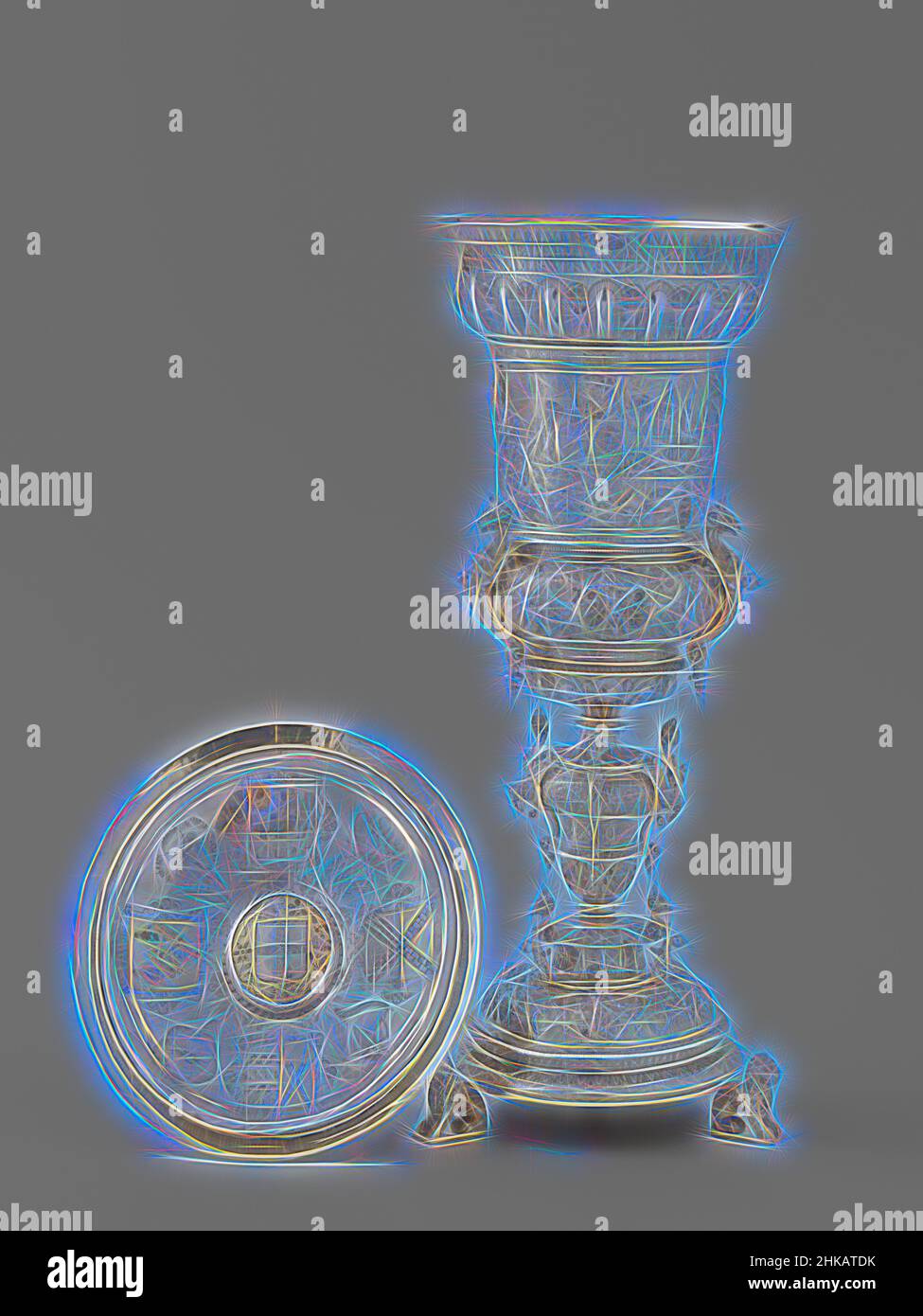 Inspired by Two lidded cups, Goblet with lid, of the St ...