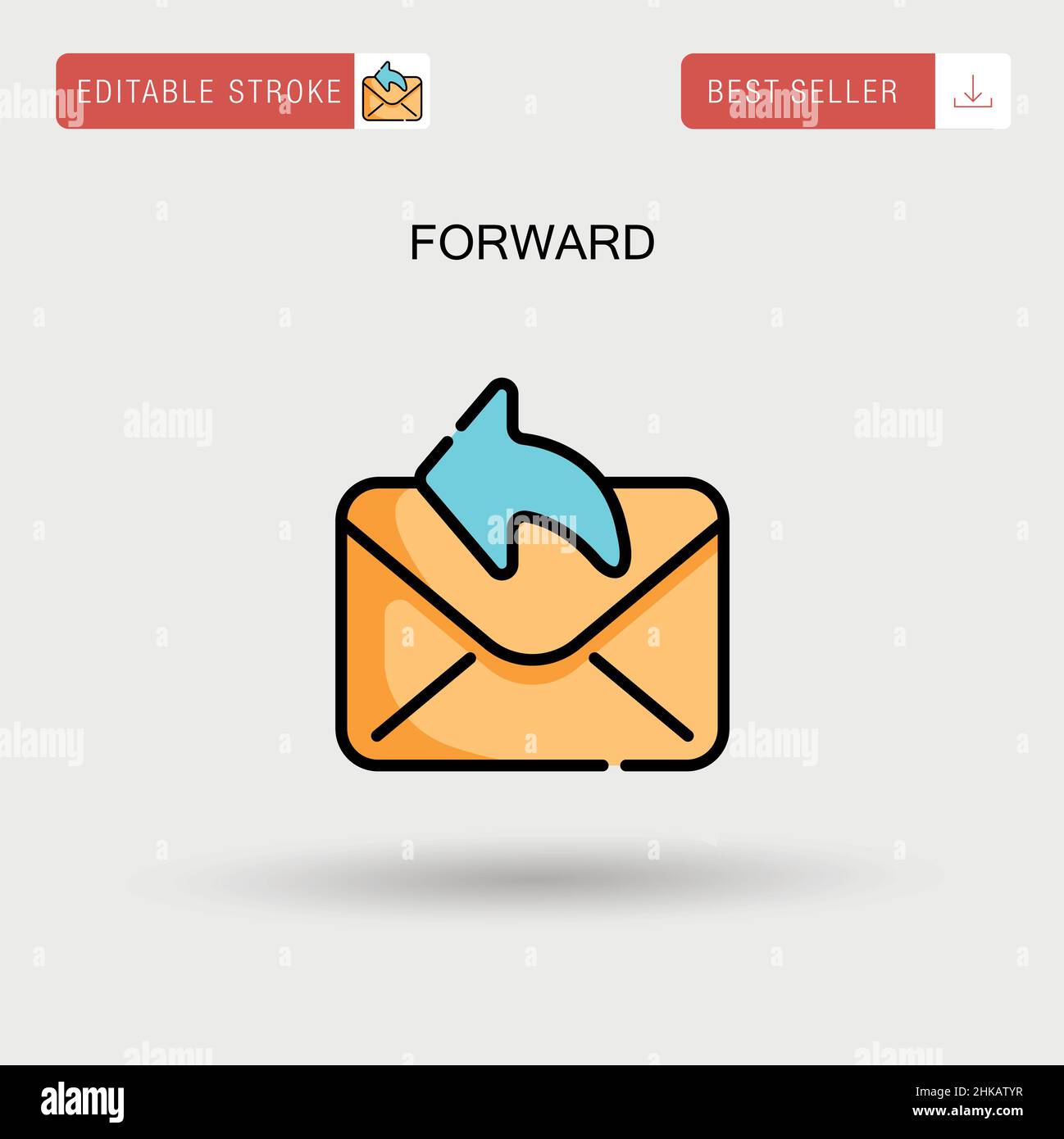Forward Simple vector icon Stock Vector Image & Art - Alamy