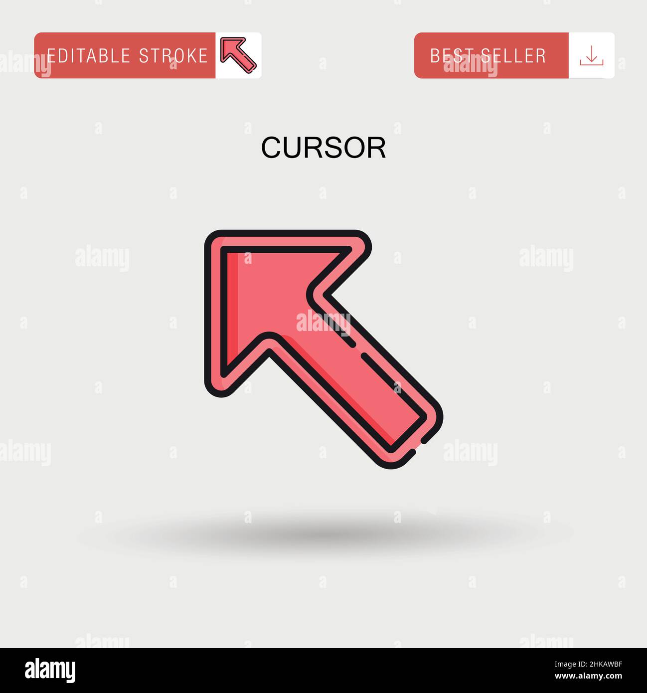 Pointer arrow Stock Vector Images - Alamy