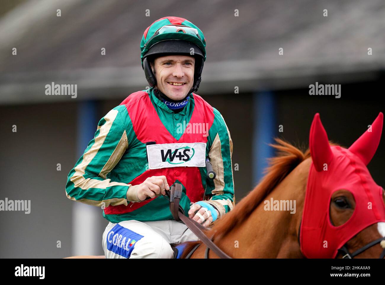 Jockey Tom Scudamore prior to competing in the racingtv.com Golden ...