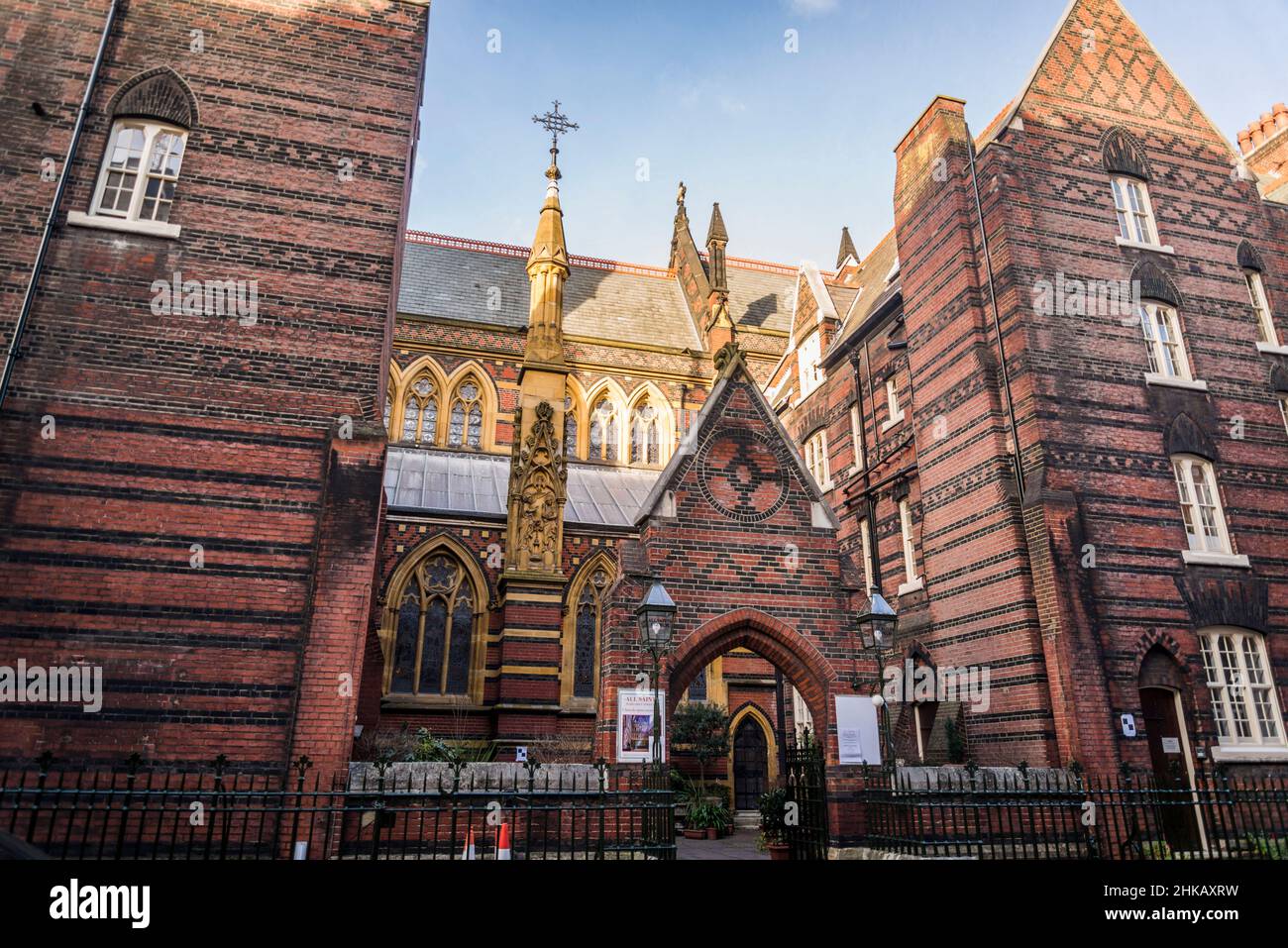 All Saints Church, a Grade I listed Anglo-Catholic church designed by ...