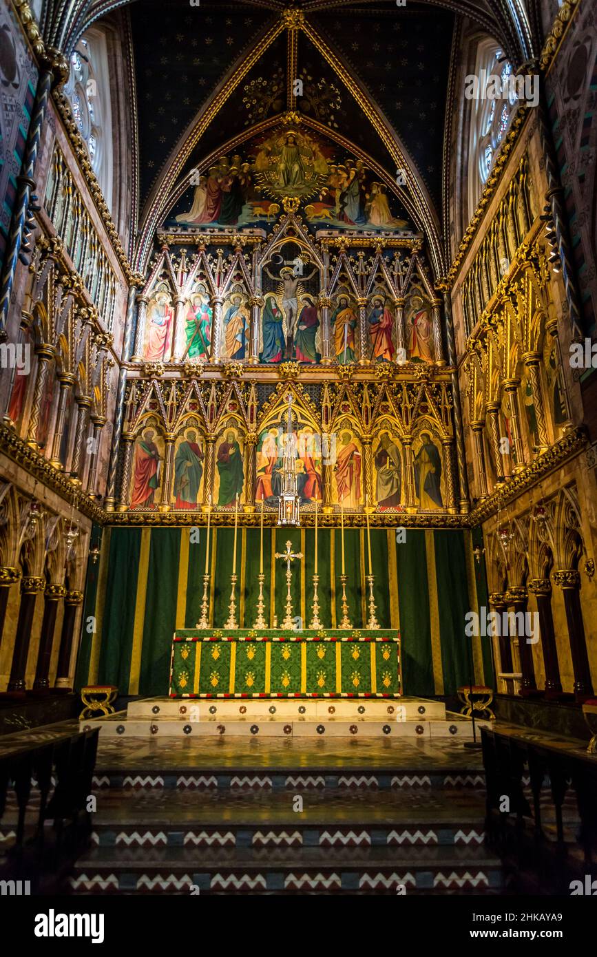All Saints Church, a Grade I listed Anglo-Catholic church designed by ...