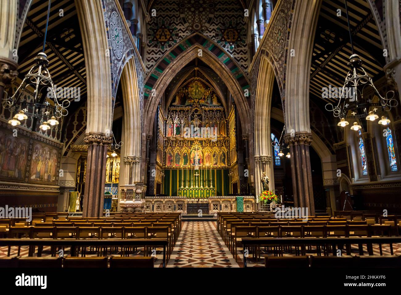 All Saints Church, a Grade I listed Anglo-Catholic church designed by ...