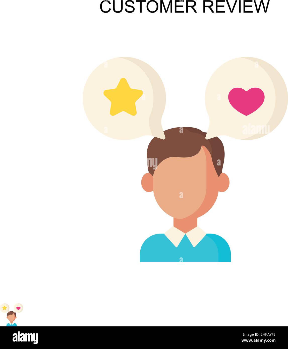 Customer satisfaction symbol hi-res stock photography and images - Alamy