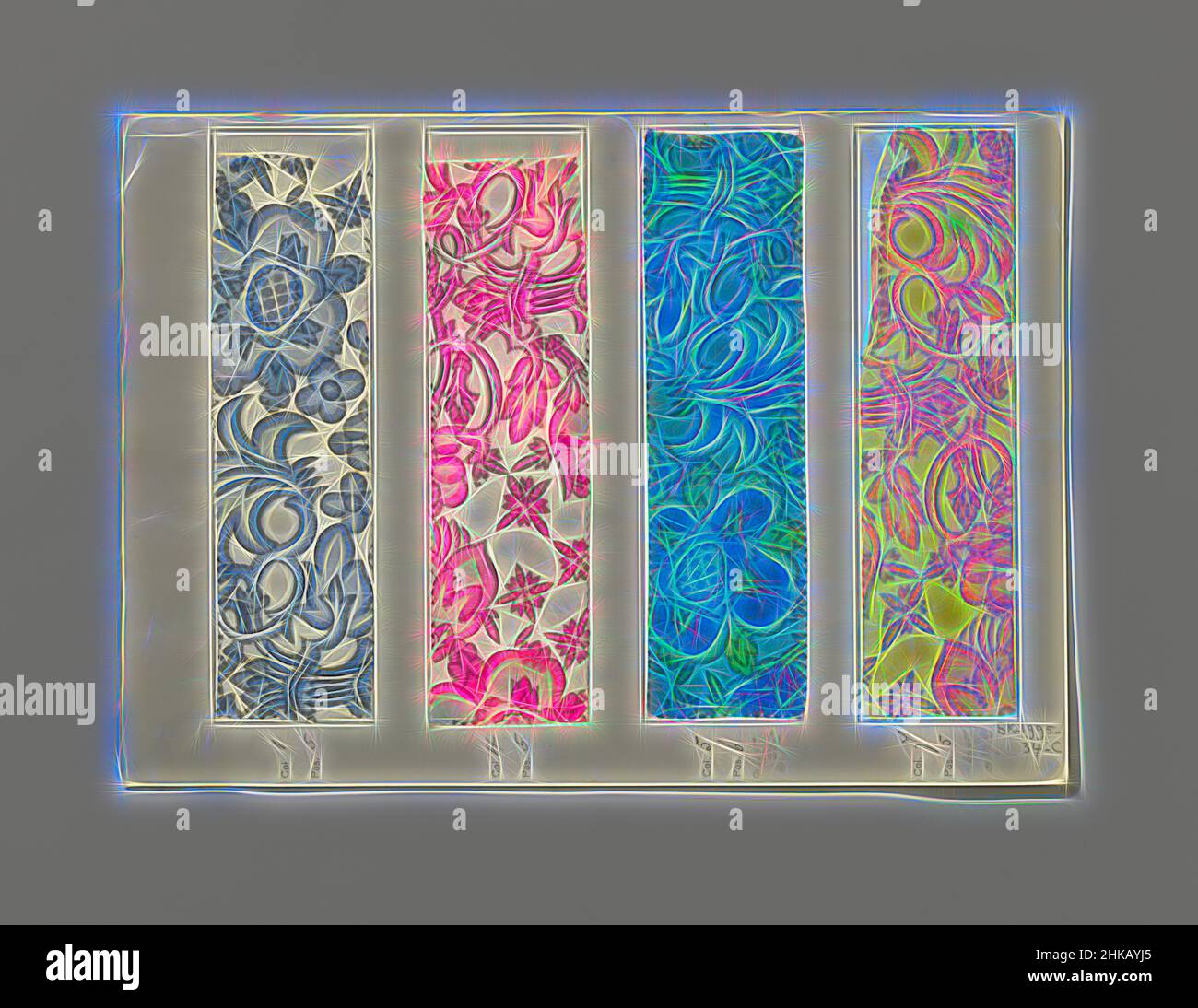 Inspired by Steel with printed silk, dessin Aussee, Steel with printed ...