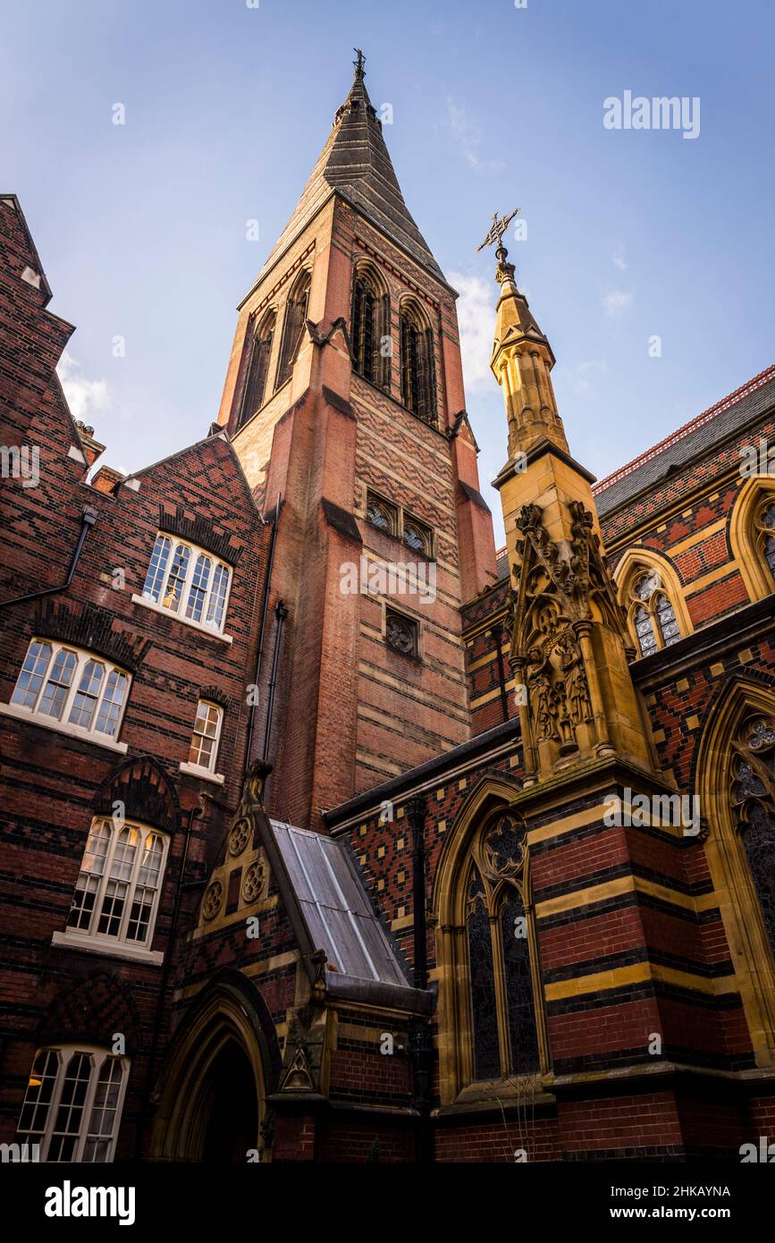 All Saints Church, a Grade I listed Anglo-Catholic church designed by ...