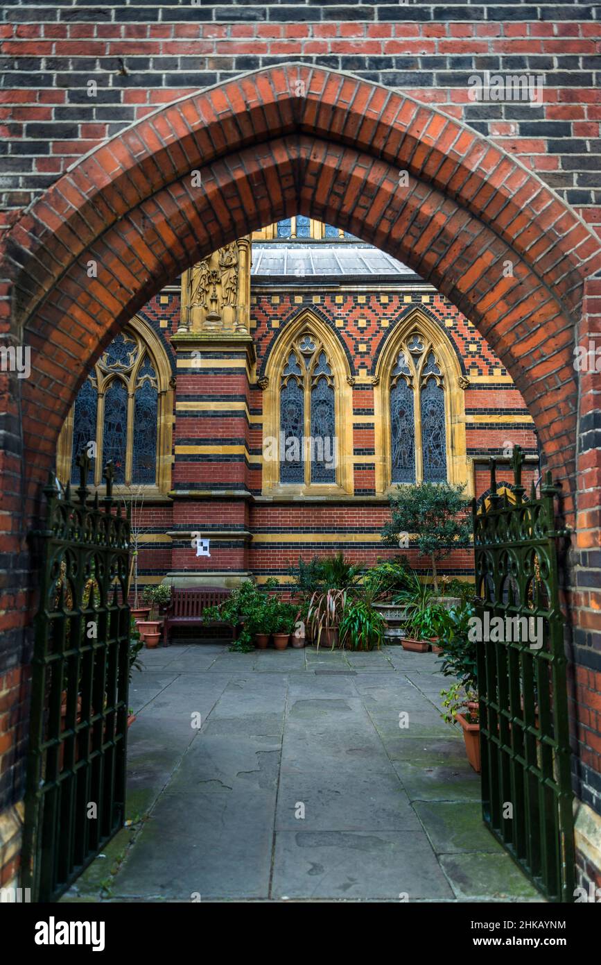 All Saints Church, a Grade I listed Anglo-Catholic church designed by ...