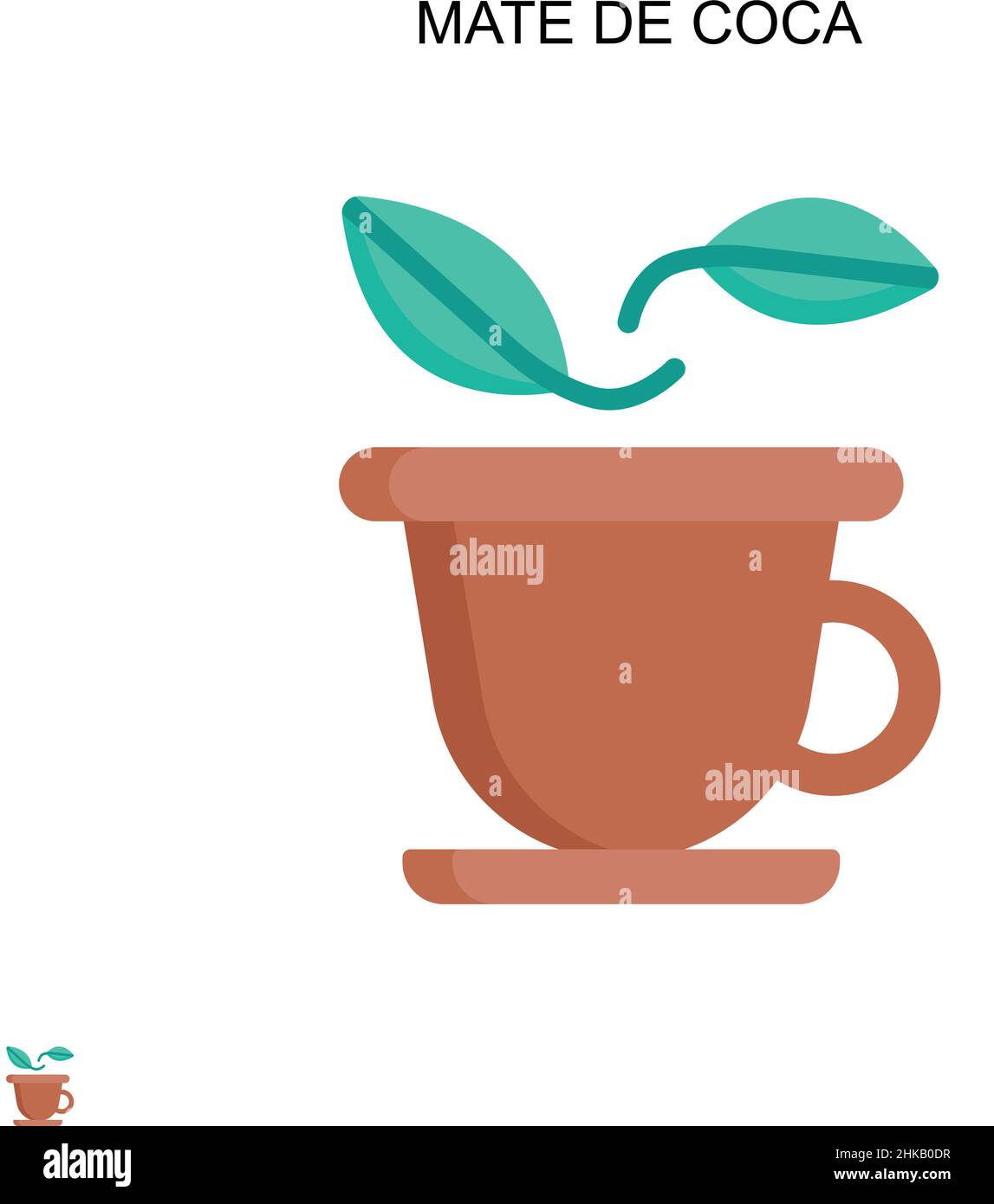 Mate de coca tea Cut Out Stock Images & Pictures - Alamy