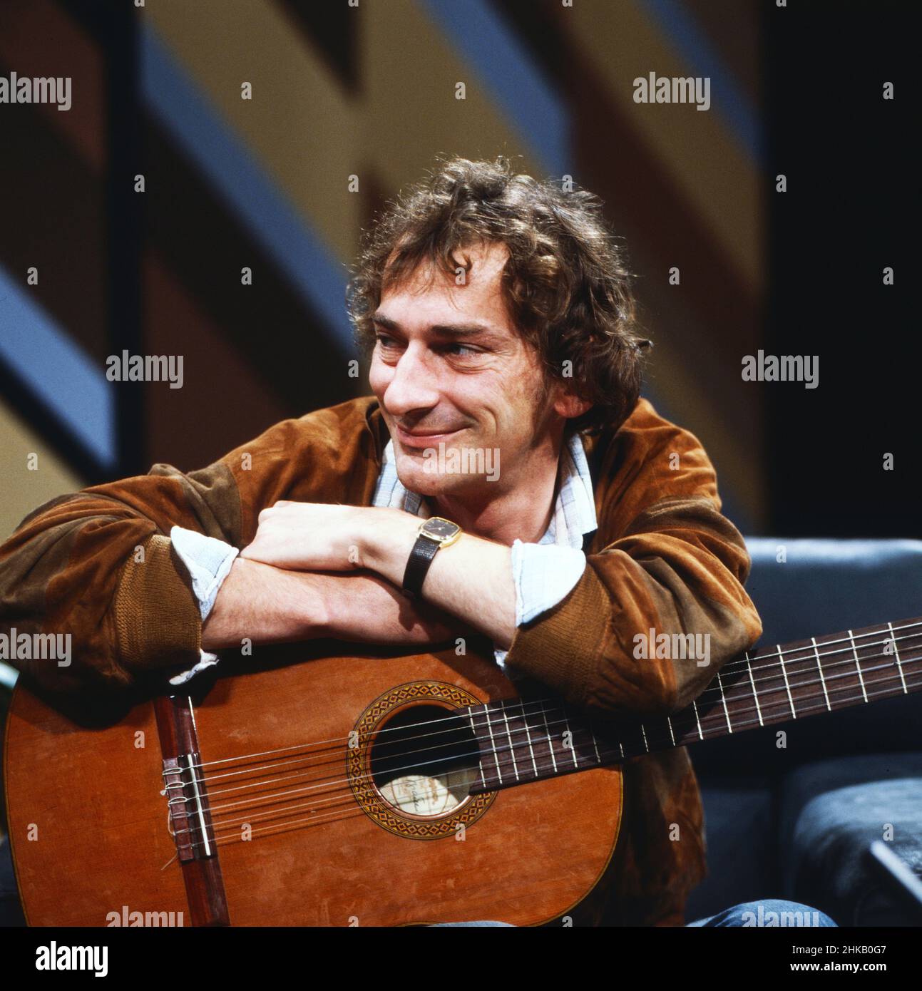 Ludwig Hirsch, österreichischer Liedermacher und Schauspieler, in der ...