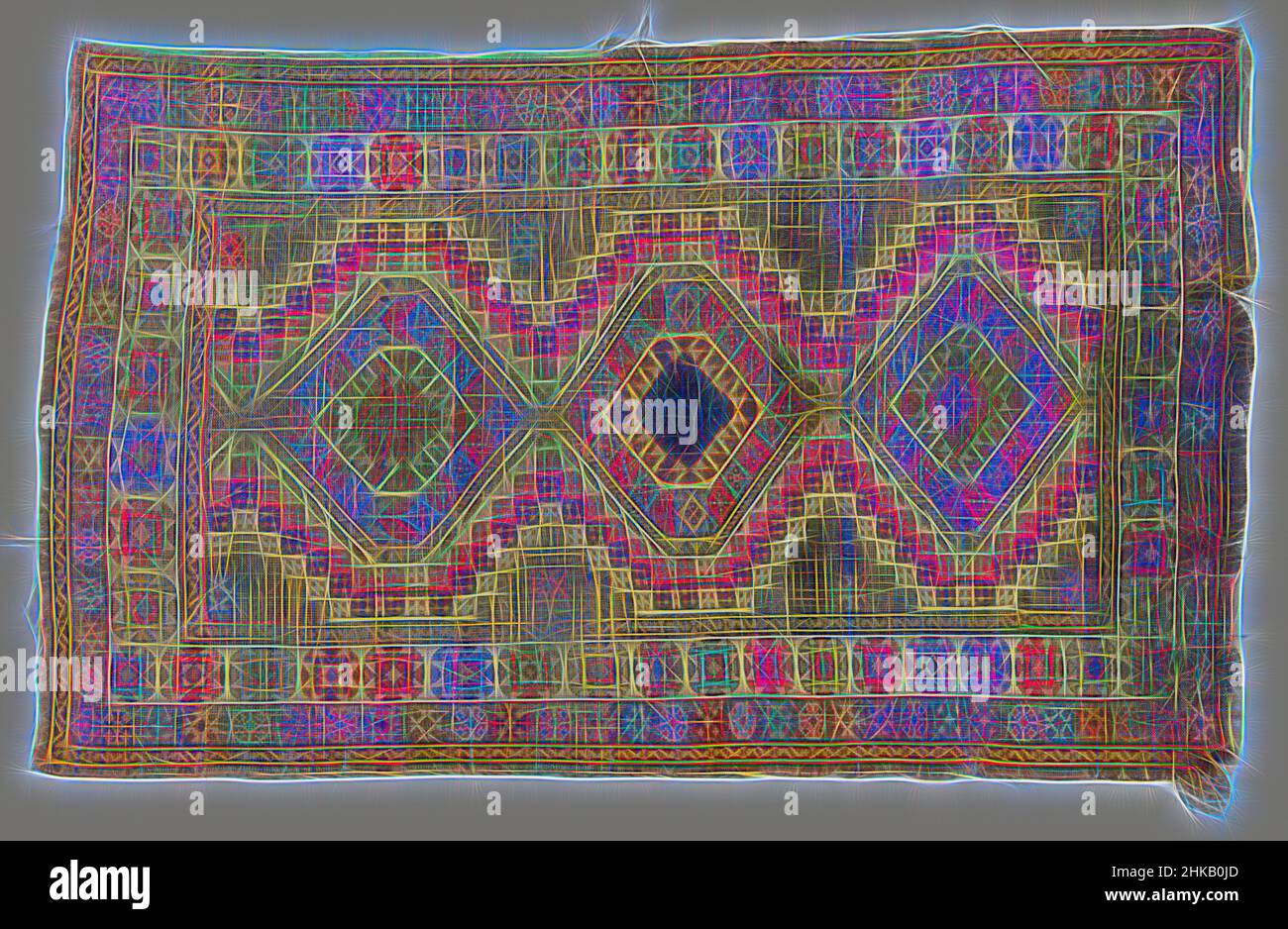 Inspired by Wool carpet with geometric figures, Wool carpet. In the ...