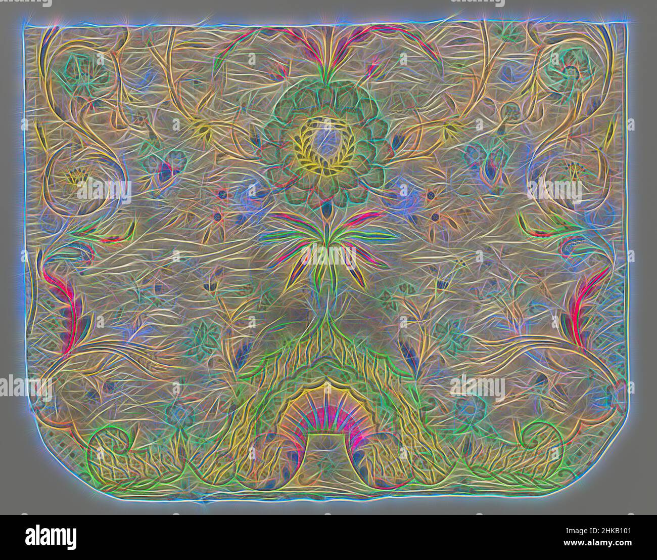 Inspired by Fragment of embroidery with symmetrical drawing, Fragment ...